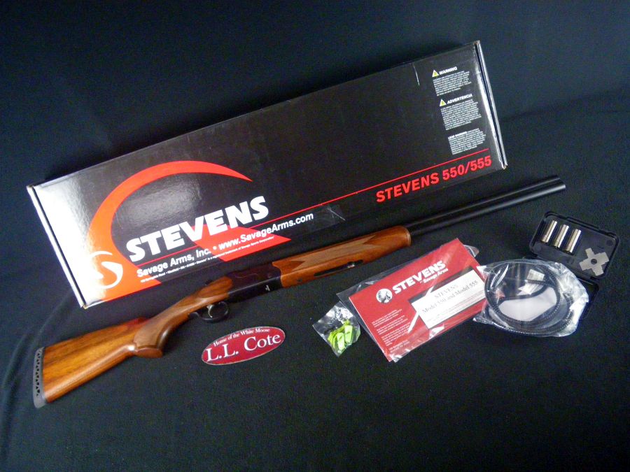 Savage Stevens 555 Compact 28ga 24" NEW 2.75" 22155 - Over Under ...