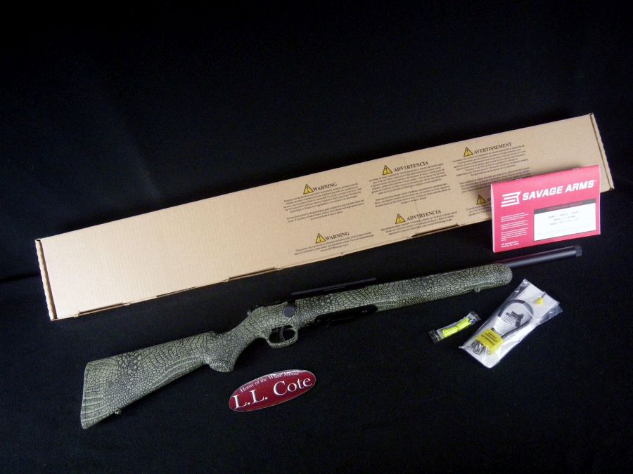 Savage 93 FV-SR Gator Camo 22WMR 16.5" NEW 93217 - Bolt Action Rifles ...