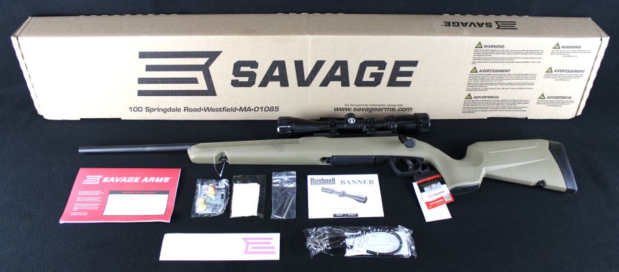 Savage Axis 2 XP Compact 308 Win LH 20” FDE W/Scope NEW 32247 - Bolt ...