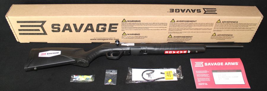 Savage B22 F 22 WMR Black Synthetic 18” NEW 70514 - Semi Auto Rifles at ...