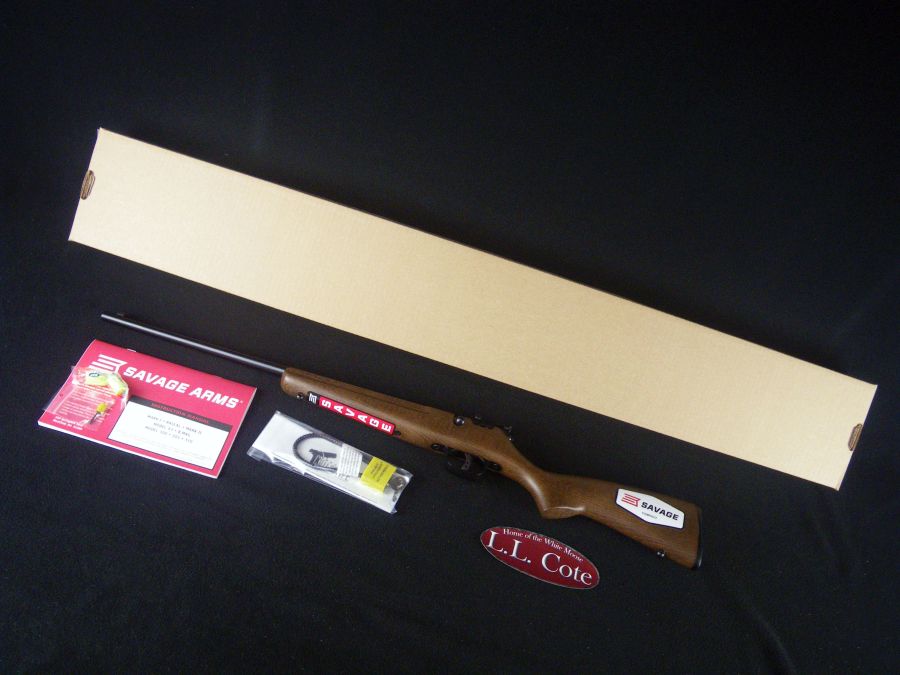 Savage Rascal Hardwood LH 22lr 16.125" NEW 13820 - Bolt Action Rifles ...