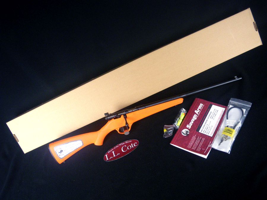 Savage Rascal Syn Orange 22lr 16.125" NEW 13810 - Bolt Action Rifles at ...