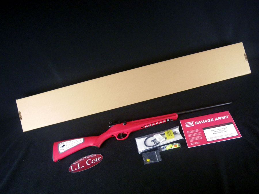 Savage Rascal Red 22lr 16.125" NEW 13795 - Bolt Action Rifles at ...