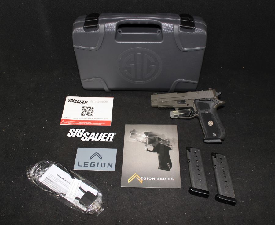 Sig Sauer P220 Legion 45 ACP 4.4” NEW Gray 220R-45-LEGION-SAO-R2 - Semi Auto Pistols at ...