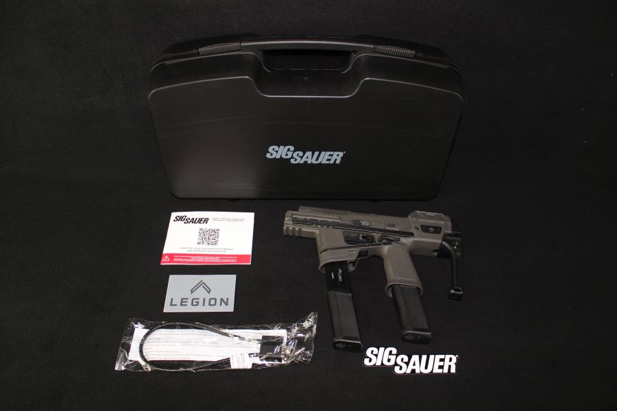 Sig Sauer P320-FLUX Legion Raider 9mm 3.9” Gray NEW 320FLUX-9-LEGION ...
