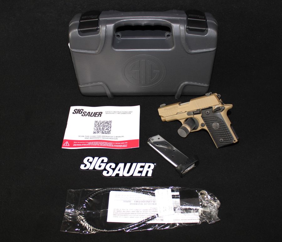 Sig Sauer P238 Emperor Scorpion 380 ACP 2.7” Cerakote NEW 238-380-ESCPN ...
