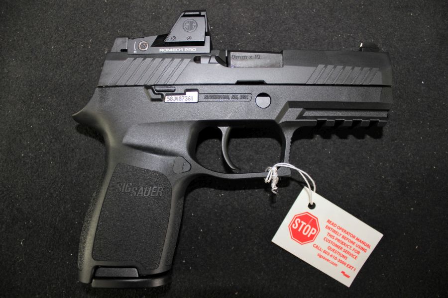 Sig Sauer P320 RXP Compact 9mm 3.9" w/Romeo NEW 320C-9-B-RXP - Semi ...