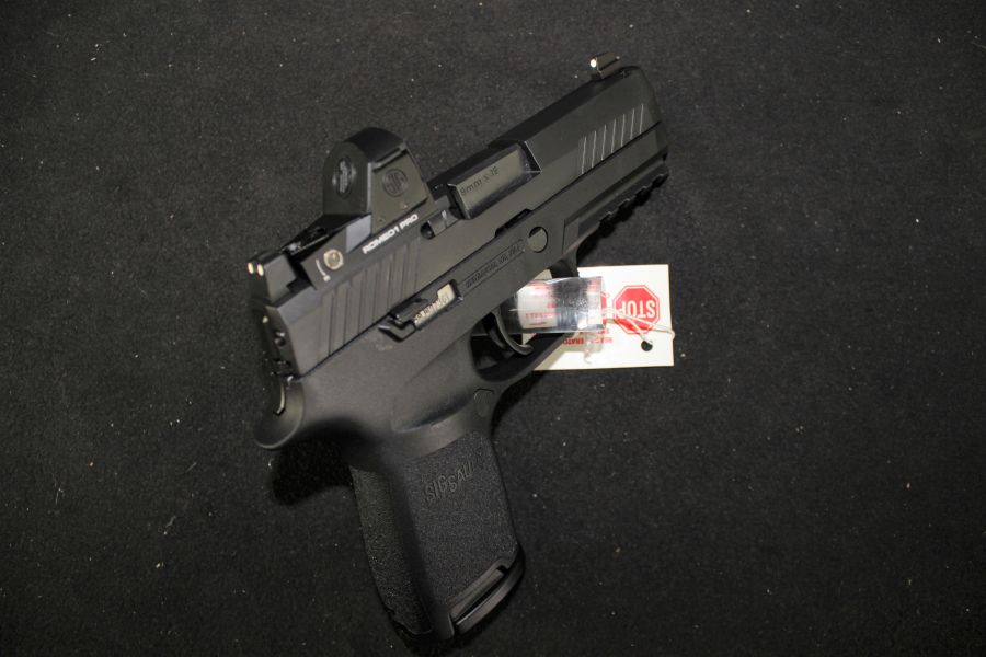 Sig Sauer P320 RXP Compact 9mm 3.9" w/Romeo NEW 320C-9-B-RXP - Semi ...