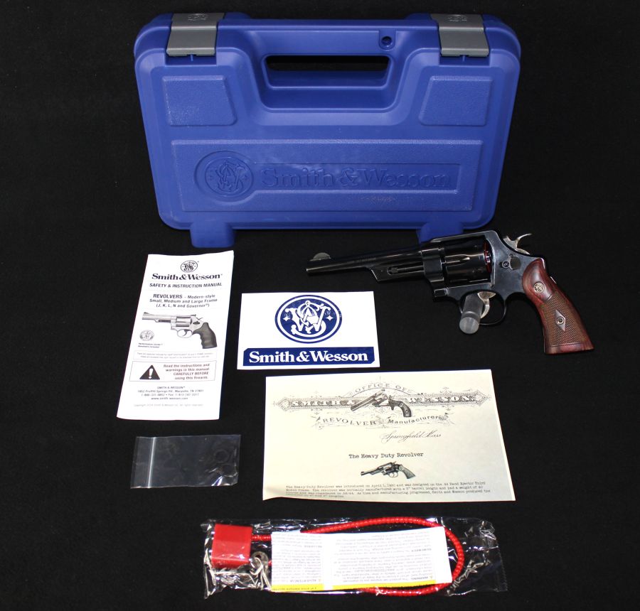 Smith & Wesson Model 20 357 Magnum Rosewood 6” NEW 14302 - Revolvers at ...