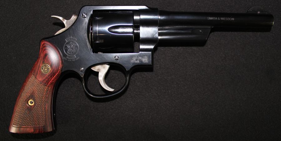 Smith & Wesson Model 20 357 Magnum Rosewood 6” NEW 14302 - Revolvers at ...