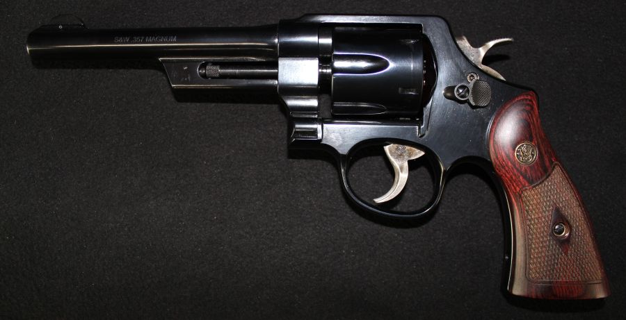 Smith & Wesson Model 20 357 Magnum Rosewood 6” NEW 14302 - Revolvers at ...