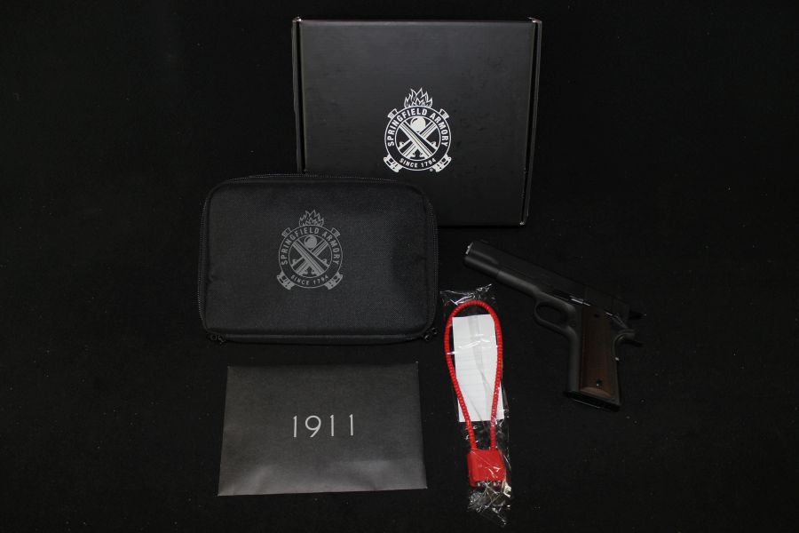 Springfield Armory SAI 1911 Mil-Spec 45ACP Parkerized 5" PBD9108L ...