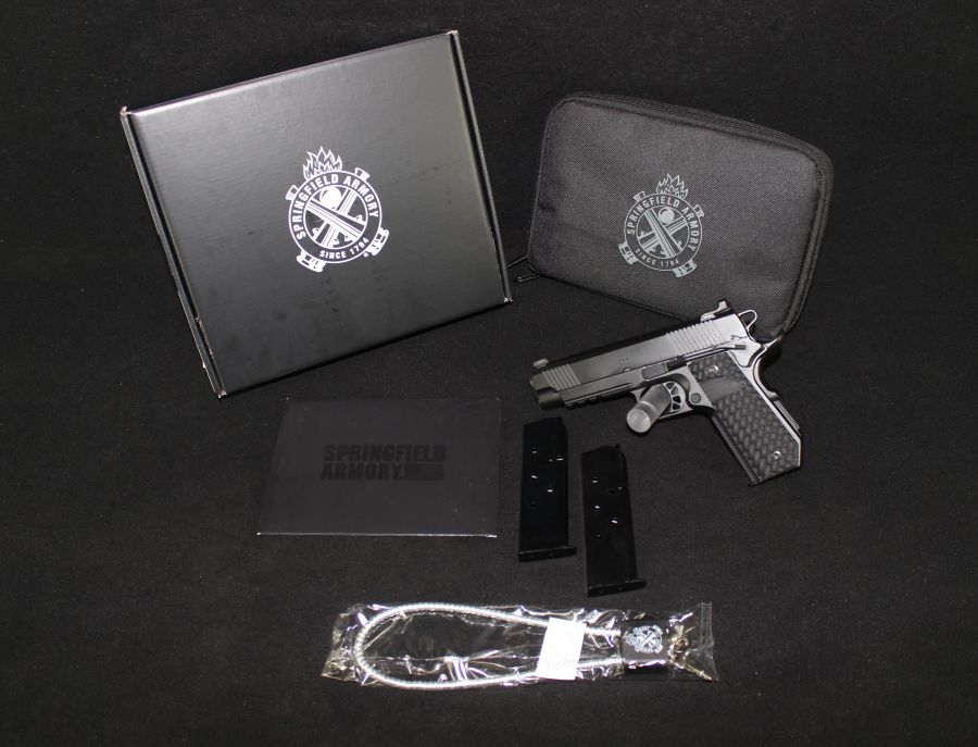 Springfield 1911 TRP 45 ACP Matte Black 4.25” NEW PC9124LR-CC - Semi ...