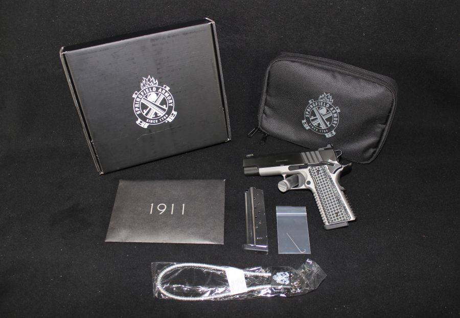 Springfield 1911 Emissary 9mm 4.25” Blued/Stainless NEW PX9217L - Semi ...