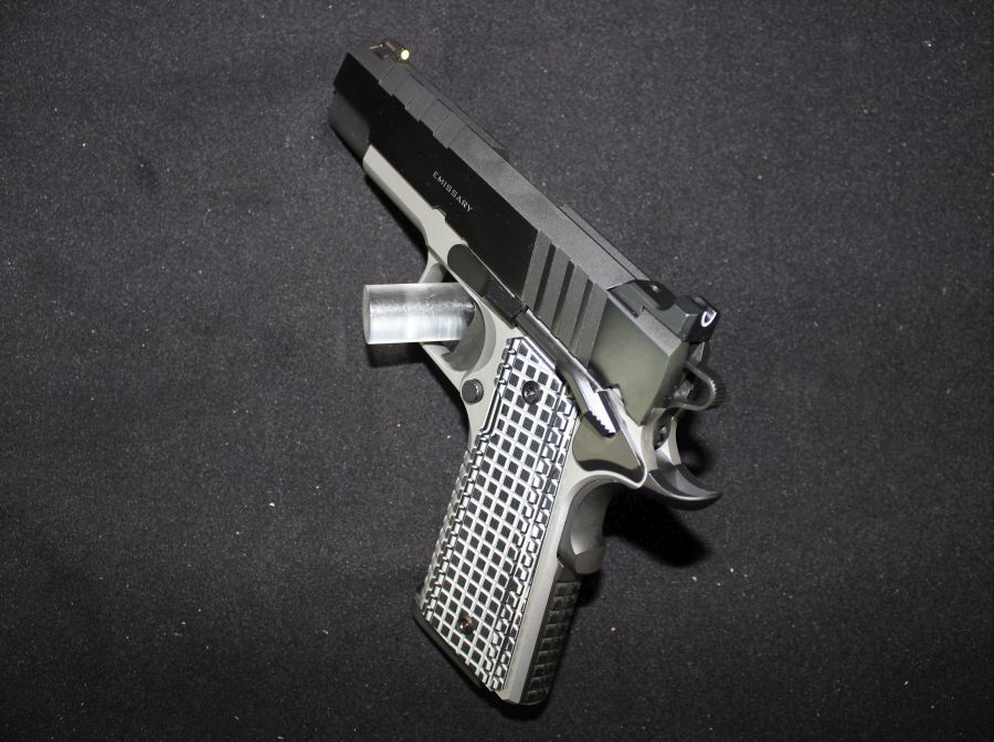 Springfield 1911 Emissary 9mm 4.25” Blued/Stainless NEW PX9217L - Semi ...