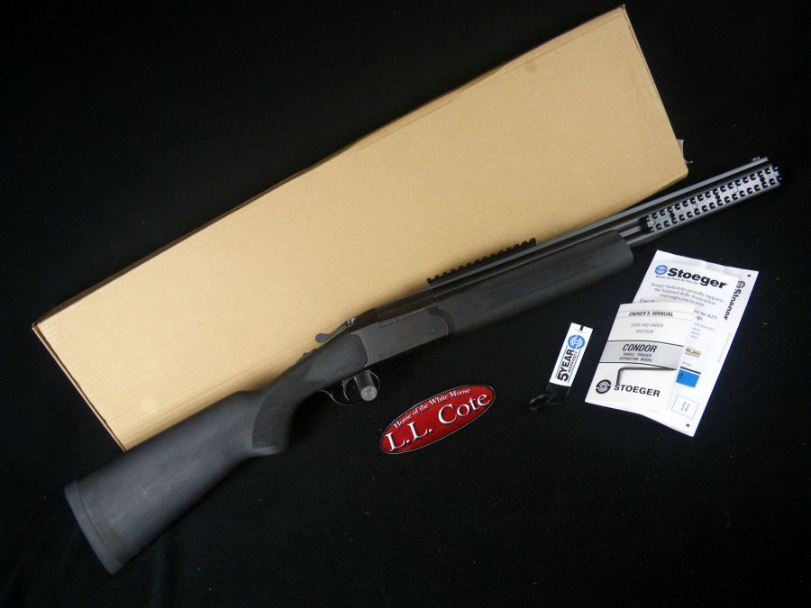 Stoeger Double Defense Black 20ga 20" NEW 31088 - Over Under Shotguns ...