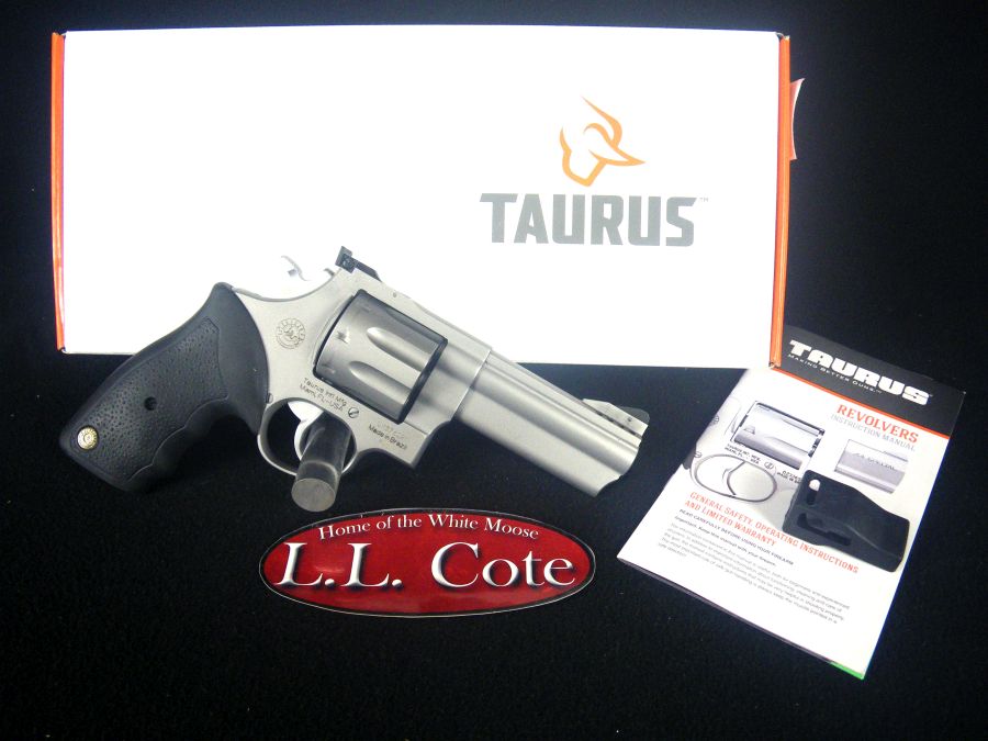 Taurus Model 608 Stainless 357mag 4" NEW 2-608049 - Revolvers at ...