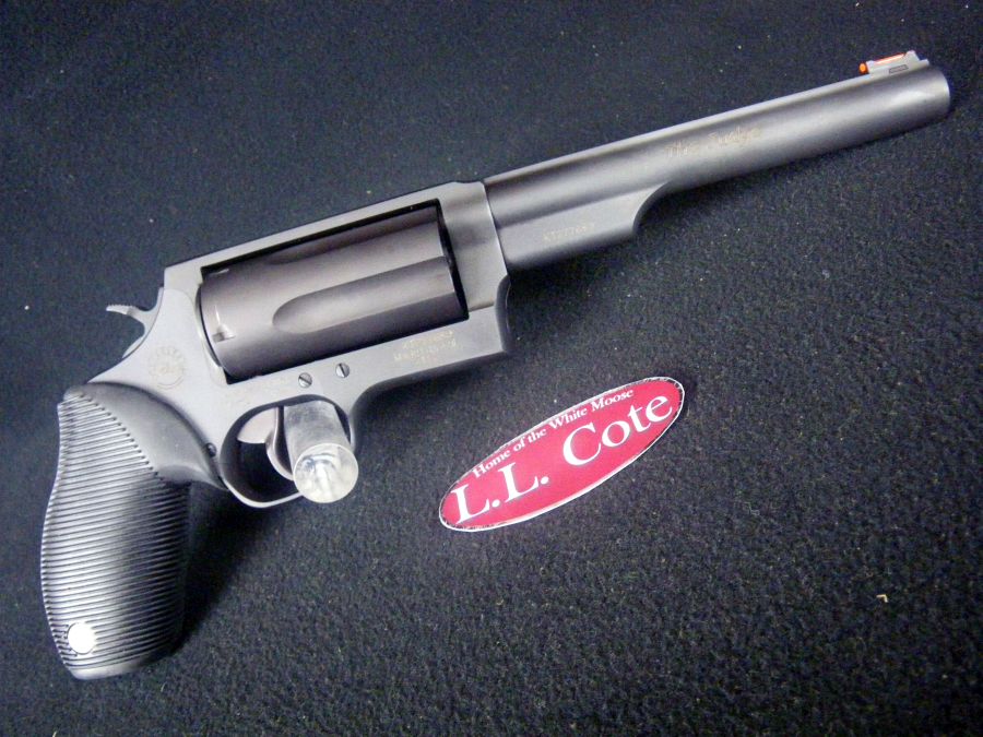 Taurus Judge Blued 410ga/45colt 6.5" NEW 5rnd - Revolvers at GunBroker ...