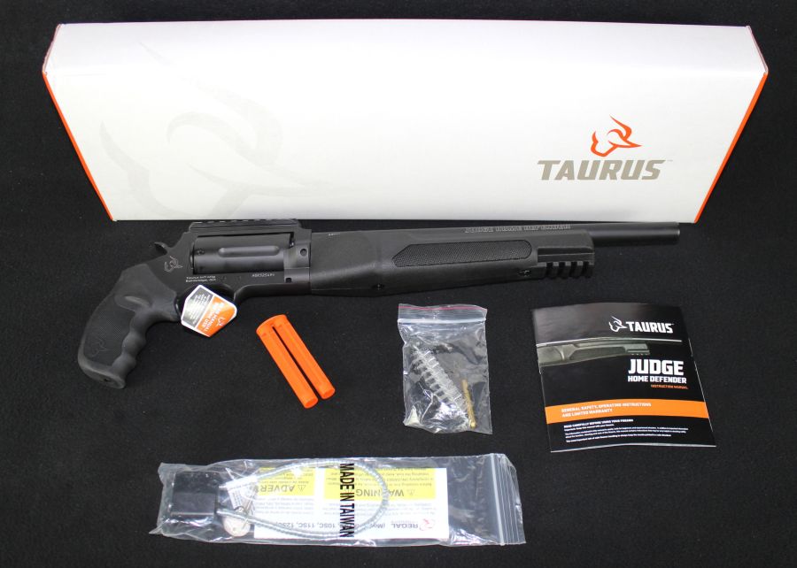 Taurus Judge Home Defender 45/410 13” Matte Black NEW 2-JHD441013MAG ...