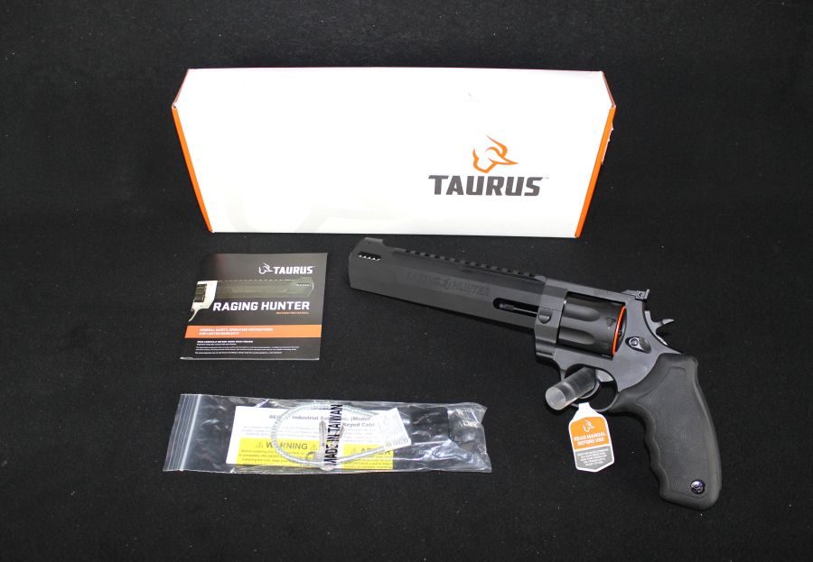 Taurus Raging Hunter 357 Mag / 38 Spl 8.375” Black NEW 2-357081RH ...