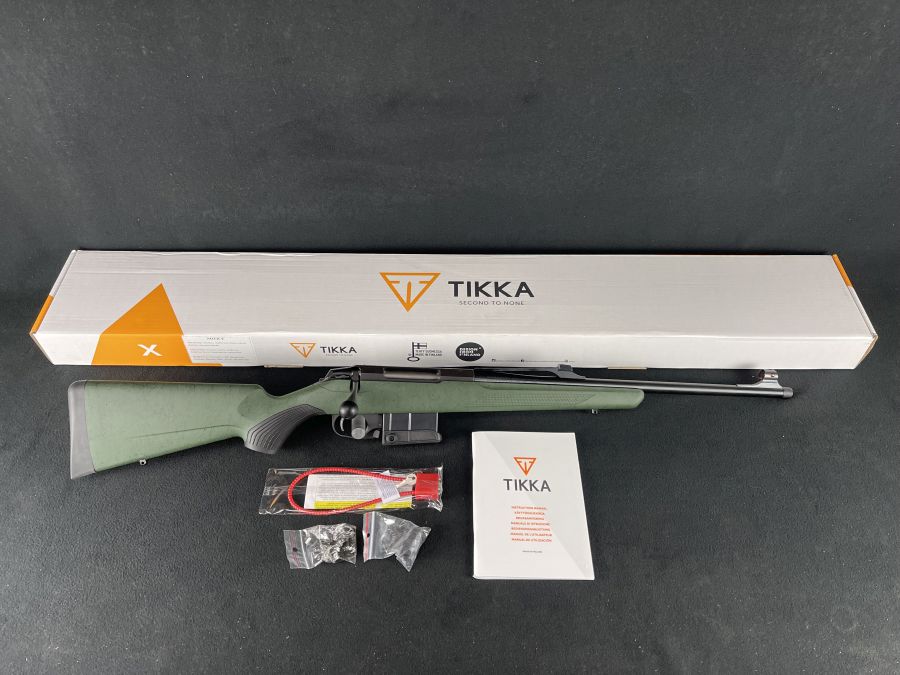 Tikka T3x Drover 308 Win 20" Roughtech Green/Blued NEW 10rnd JRTXWV316 ...