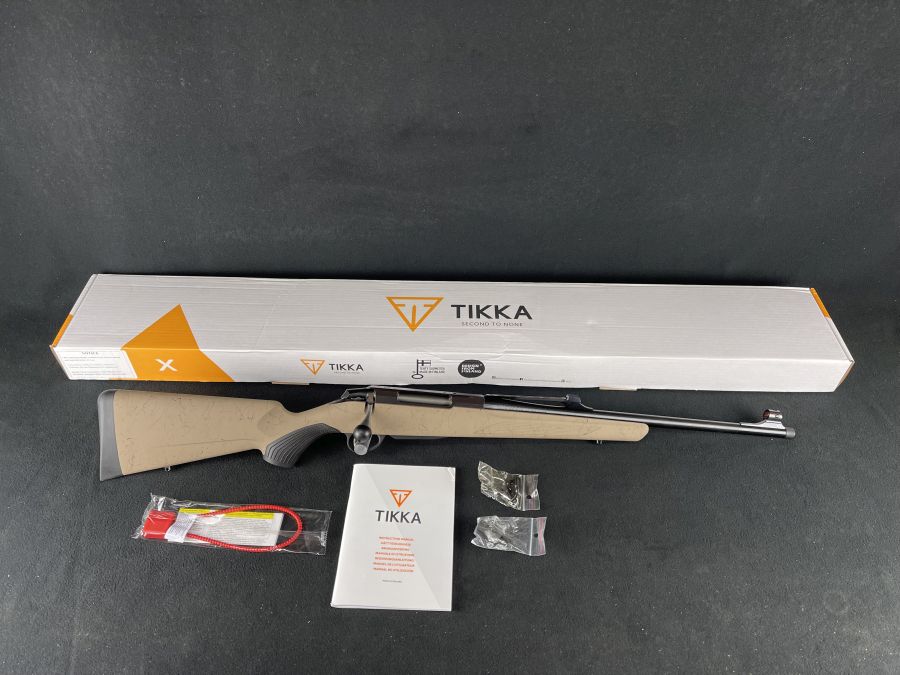 Tikka T3x Ranahan 350 Legend 20" Roughtech Tan/Blued NEW JRTXWV313/20 ...