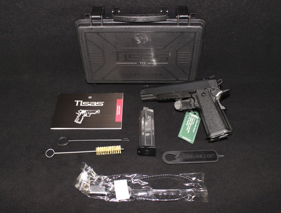 Tisas 1911 Duty Double Stack 9mm Black 5” NEW 12500002 - Semi Auto ...