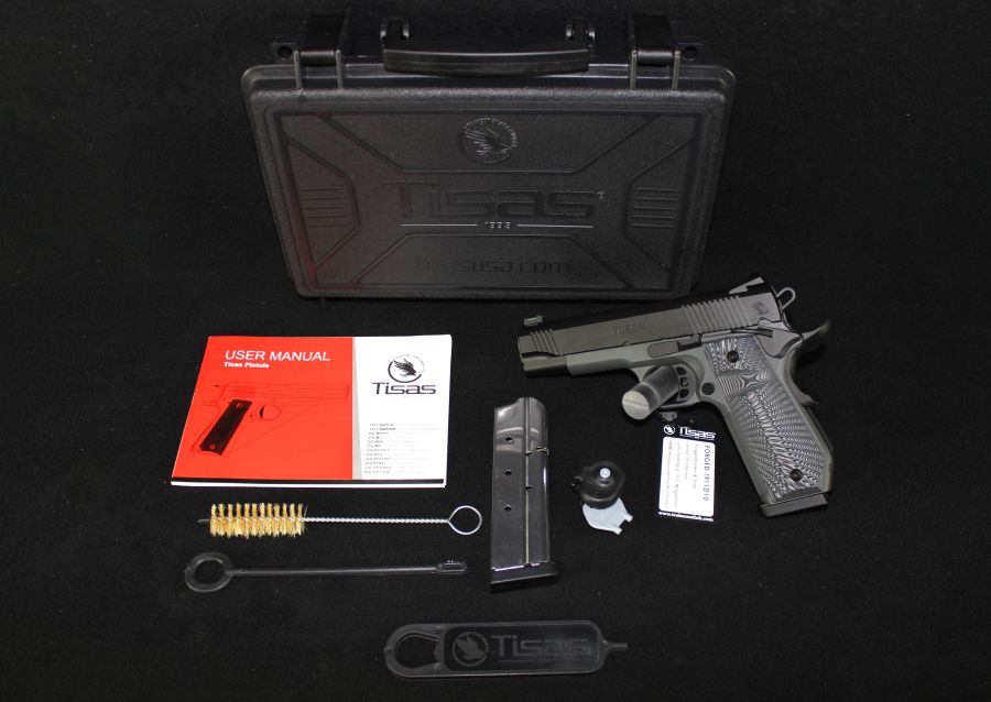 Tisas 1911 Yukon Carry C10 10mm 4.25” Black/Grey NEW 10100802 - Semi Auto Pistols at GunBroker ...