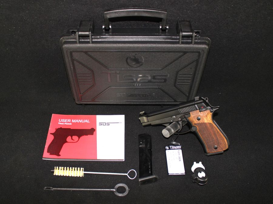 Tisas Fatih 13 380 ACP Black / Wood 3.94” NEW 11000103 - Semi Auto ...