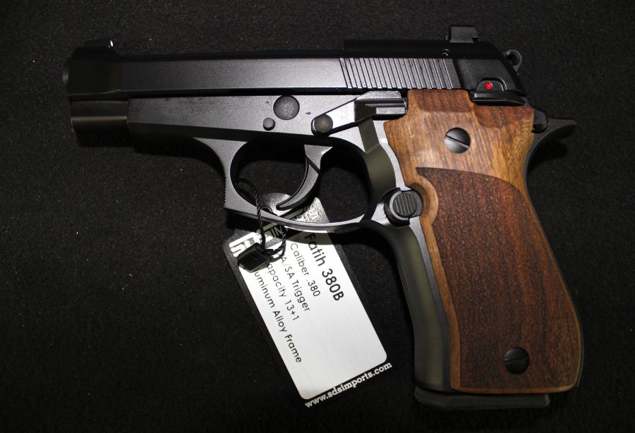 Tisas Fatih 13 380 ACP Black / Wood 3.94” NEW 11000103 - Semi Auto ...