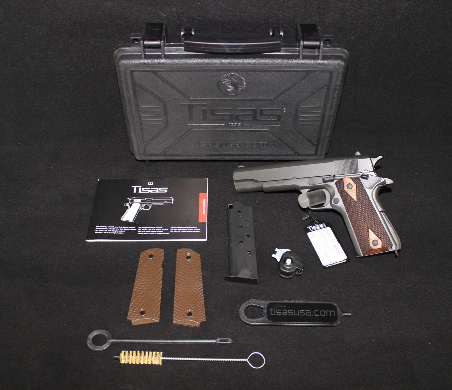 Tisas M1911-A1 U.S. Army “ASF” 45 ACP 5” Matte Black NEW 10100539 ...