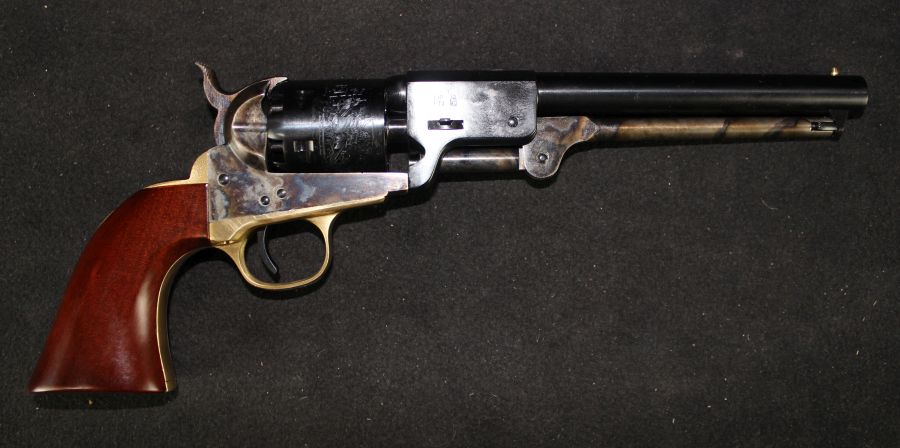 Uberti 1851 Navy 36 Cal 7.5” Case Hardened NEW 340030 - Black Powder ...