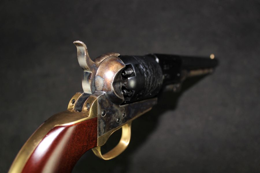 Uberti 1851 Navy 36 Cal 7.5” Case Hardened NEW 340030 - Black Powder ...