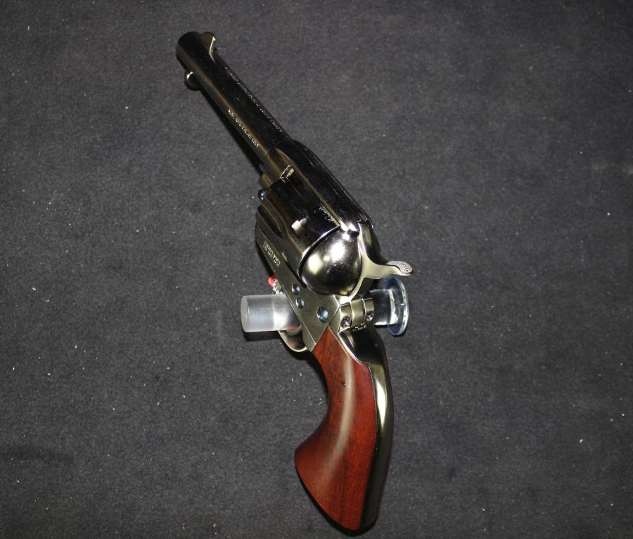Uberti 1873 Cattleman 45 Colt 4.75” Nickel NEW 344102 - Revolvers at ...