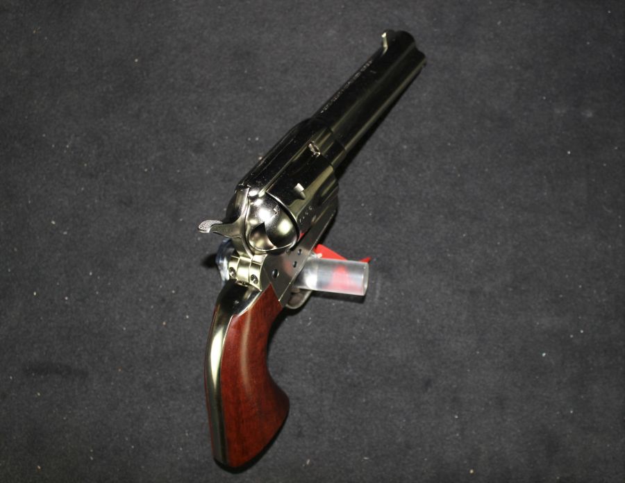 Uberti 1873 Cattleman 45 Colt 4.75” Nickel NEW 344102 - Revolvers at ...