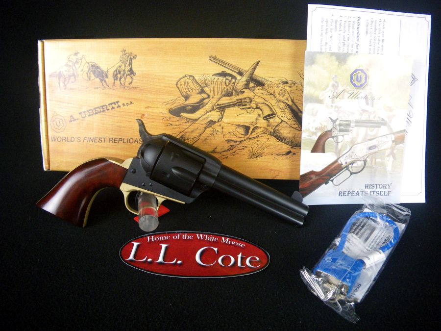 Uberti 1873 Cattleman Hombre 45 Colt 4.75" NEW - Revolvers at GunBroker ...