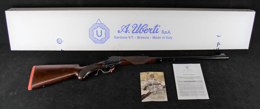 Uberti 1885 “Courteney” Stalking Rifle 45-70 24” Walnut NEW 348752 ...