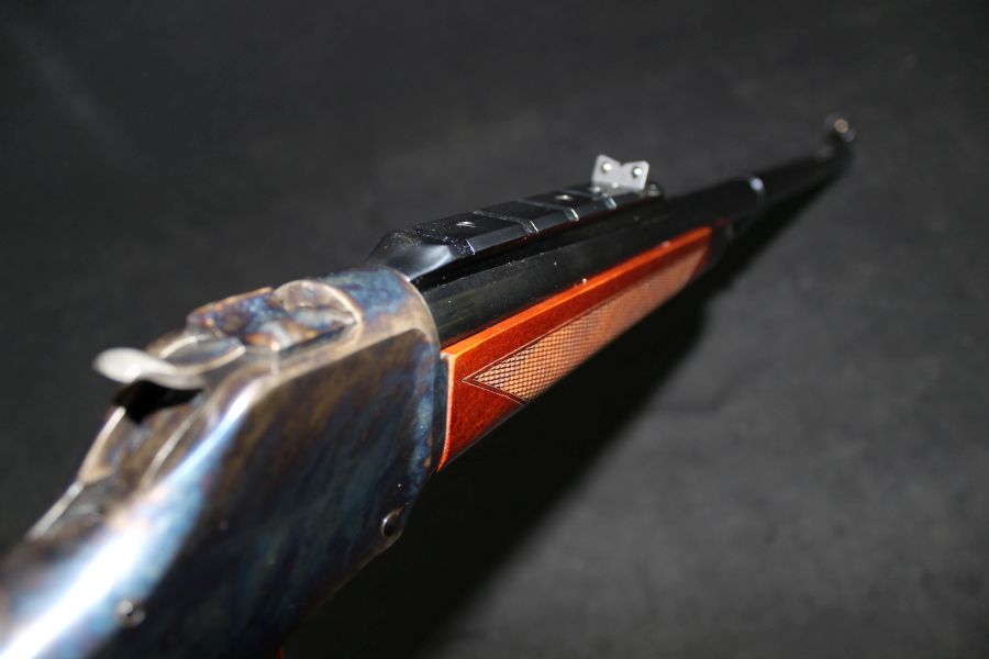 Uberti 1885 “Courteney” Stalking Rifle 45-70 24” Walnut NEW 348752 ...